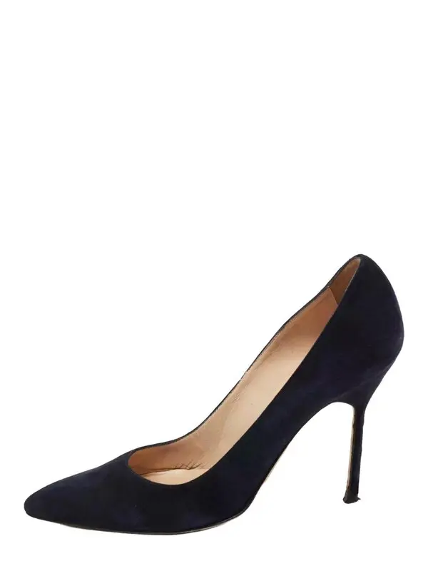Manolo Blahnik 100mm Bb Pointed-toe Pumps - Black