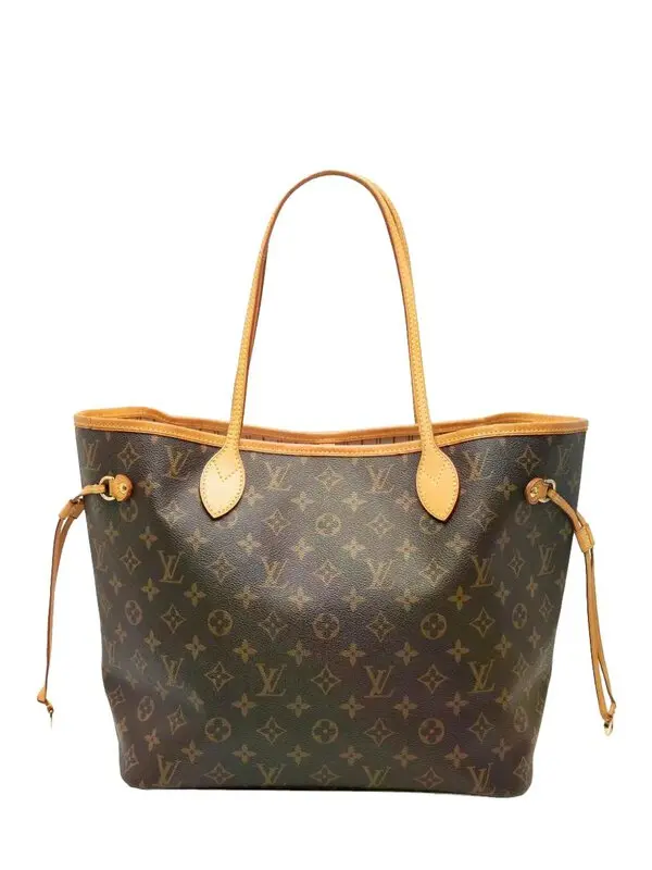 LOUIS VUITTON 2008 Monogram Neverfull Mm Tote Bag - Brown