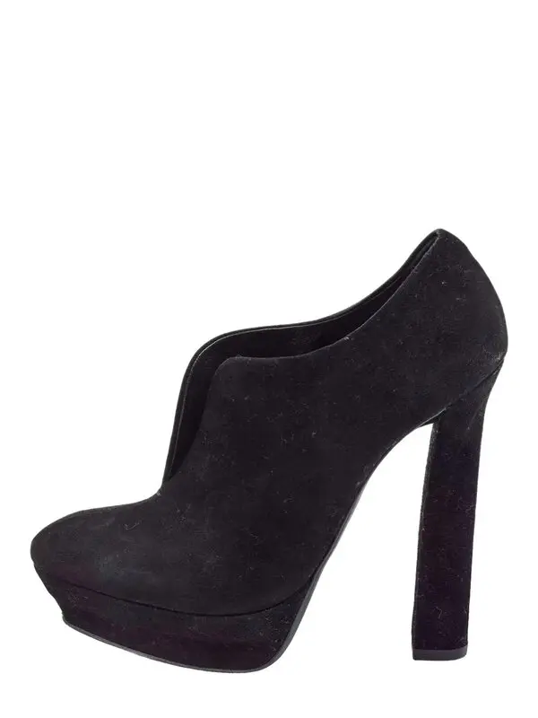 Bottega Veneta 140mm Suede Platform Boots - Black