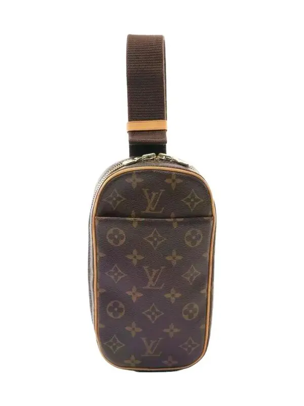 LOUIS VUITTON 2003 Ganju Shoulder Bag - Brown