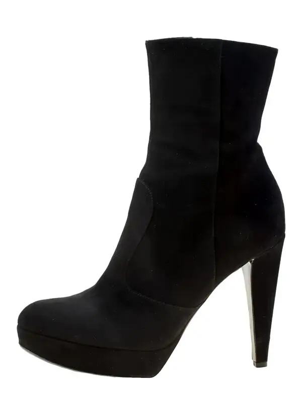 SERGIO ROSSI 110mm Platform Boots - Black