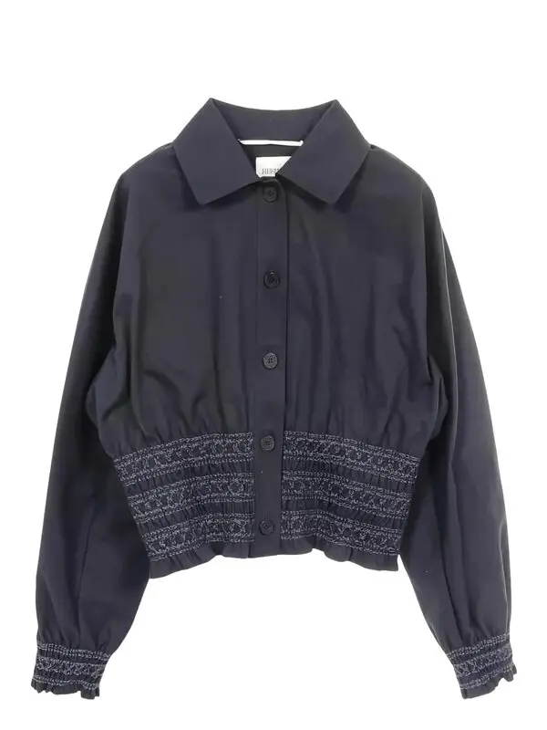 Hermès 2010 Embroidered Jacket - Blue