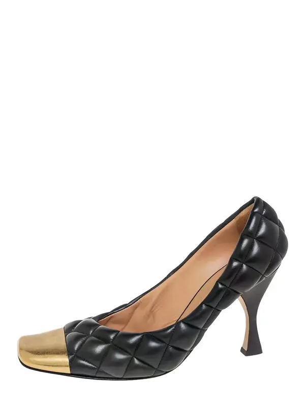 Bottega Veneta 95mm Quilted Pumps - Black
