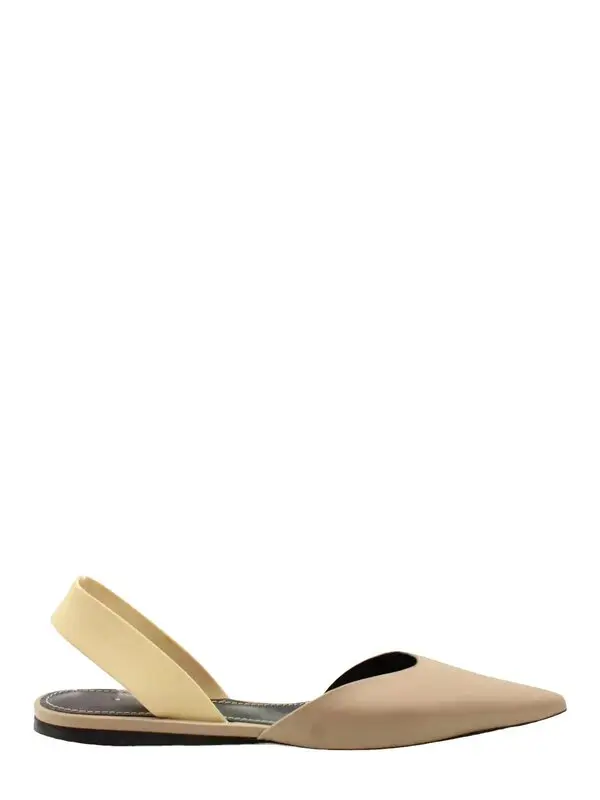 Proenza Schouler Pointed-toe Slingback Flats - Neutrals