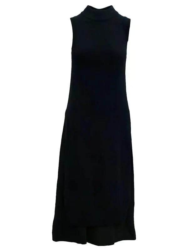 JOSEPH Joy Layered Sleeveless Midi Dress - Blue