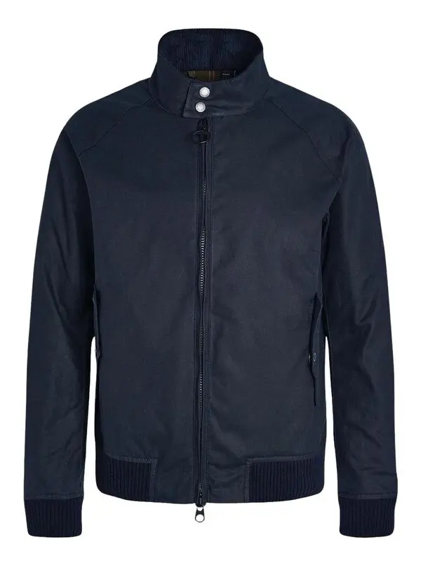 Barbour X Br Porton Wax Jacket - Blue