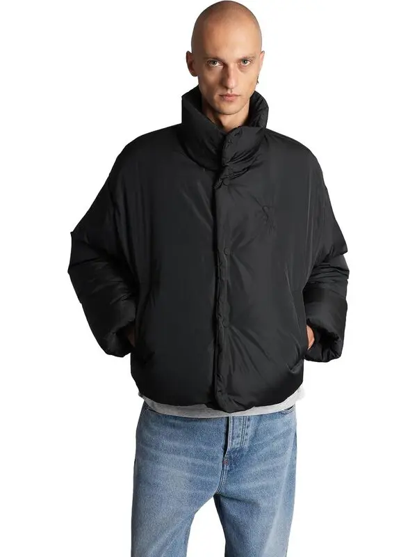 Ami Padded Puffer Jacket - Black