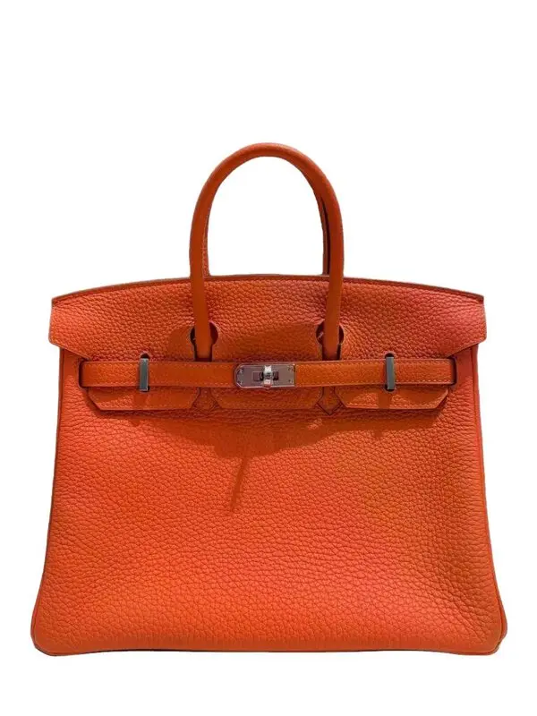 Hermès 2020 Birkin 25 Togo-leather Handbag - Orange