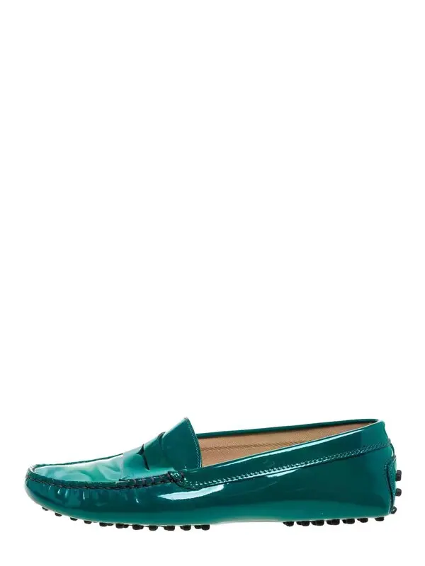TOD'S Gommini Loafers - Green