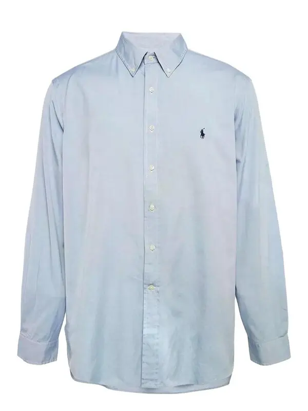 Polo Ralph Lauren Button-up Long-sleeve Shirt - Blue