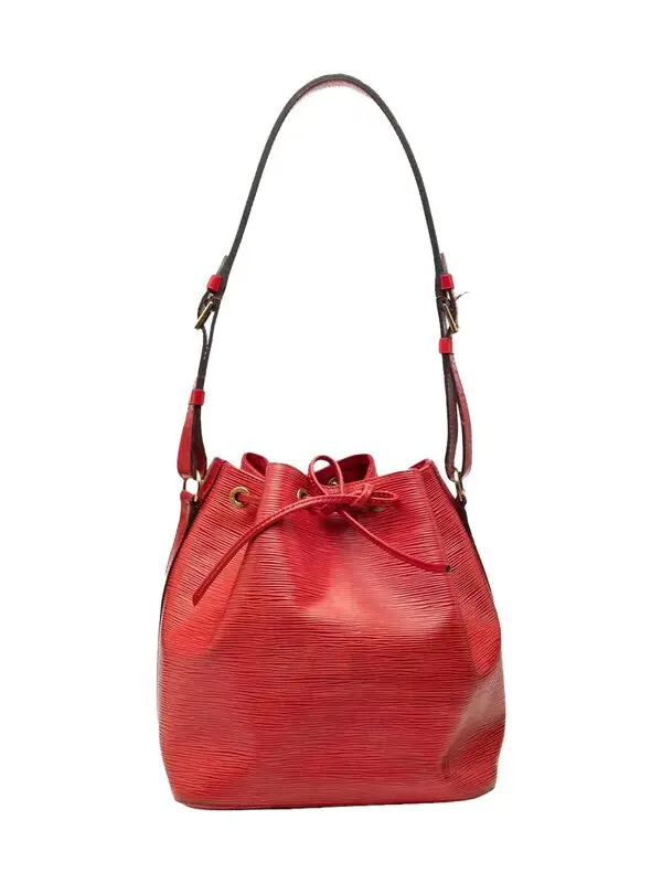 LOUIS VUITTON Pre-owned 1994 Epi Petit Noe Bucket Bag - Red