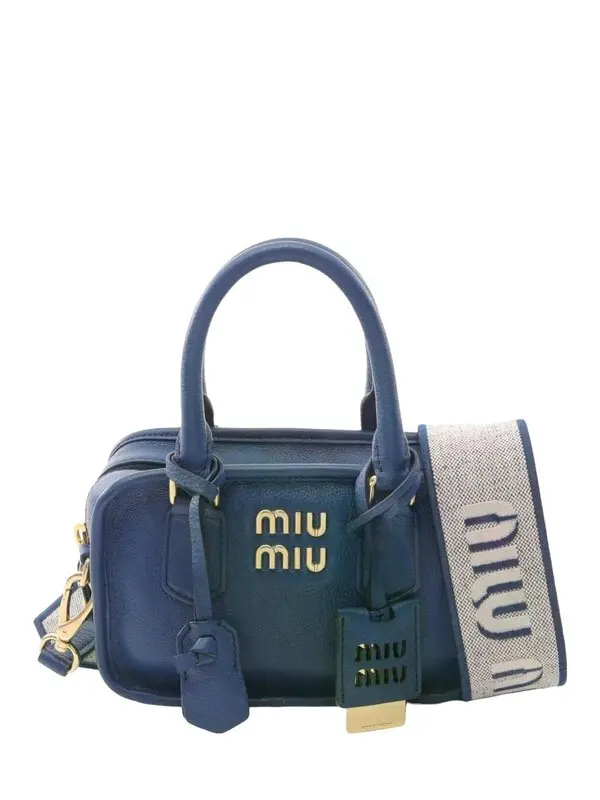 Miu Miu 2010s Arcadie Two-way Handbag - Blue