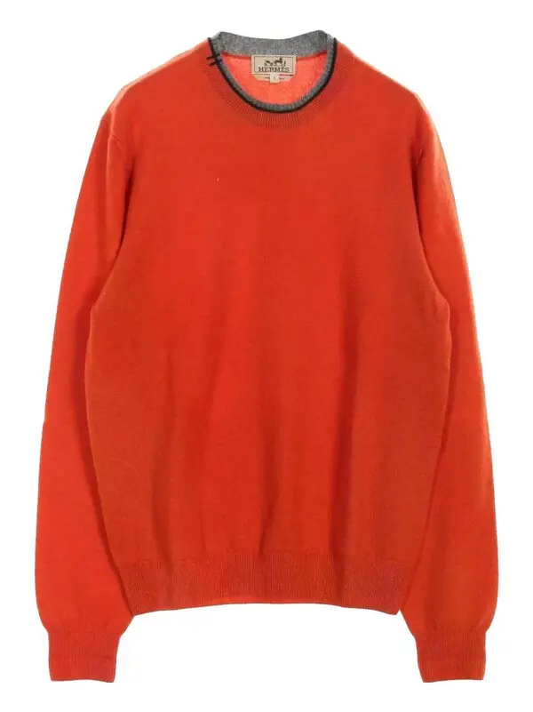 Hermès 2010s Cashmere Sweater - Orange