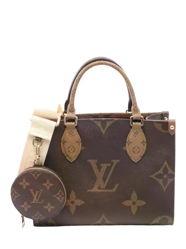 LOUIS VUITTON 2010 On-the-go Pm Handbag - Brown
