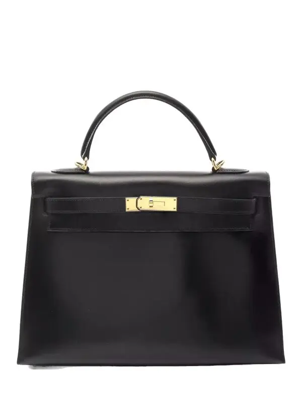 Hermès 2006 Kelly Sellier 32 Tote Bag - Black