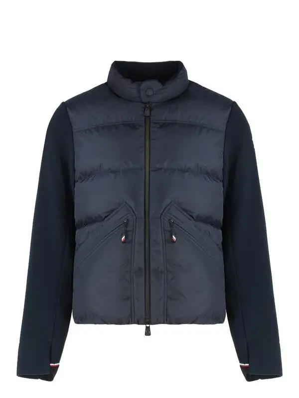Moncler Padded Zip-up Cardigan - Blue