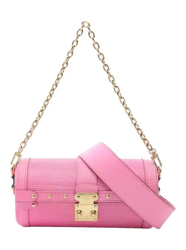 LOUIS VUITTON 2021s Papillon Trunk Two-way Handbag - Pink