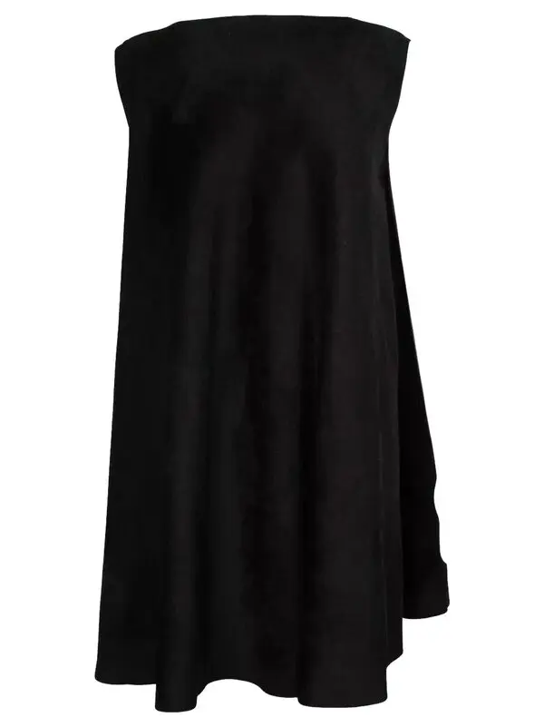 Alaïa Sleeveless Swing Dress - Black