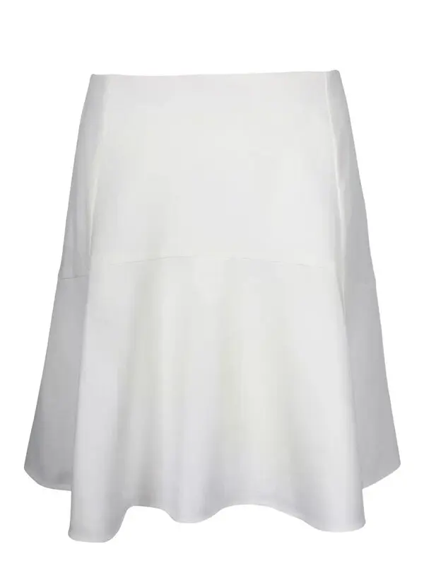 Chloé Flared Mini Skirt - White