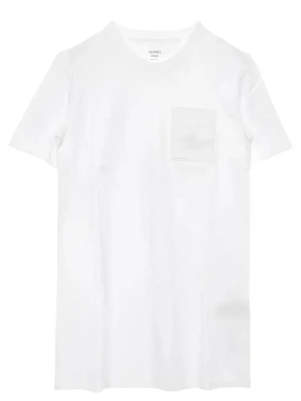 Hermès 2020s Round-neck Mini Dress - White