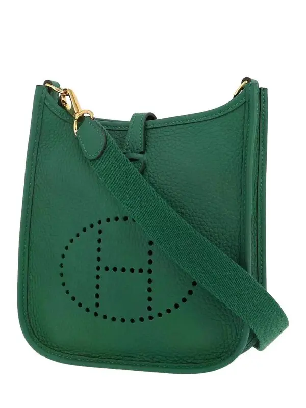 Hermès Mini Evelyne Shoulder Bag - Green