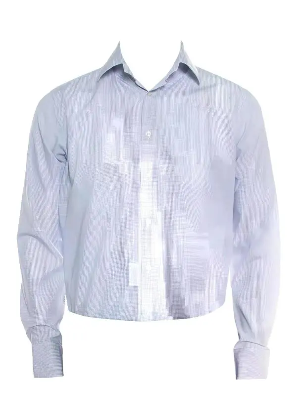Etro Check Cotton Shirt - White
