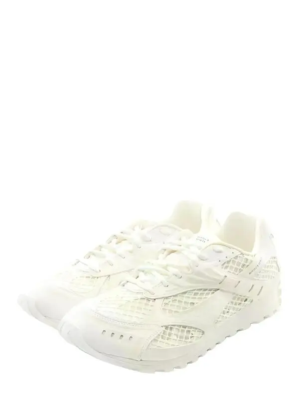 Bottega Veneta Orbit Mesh-panel Sneakers - White