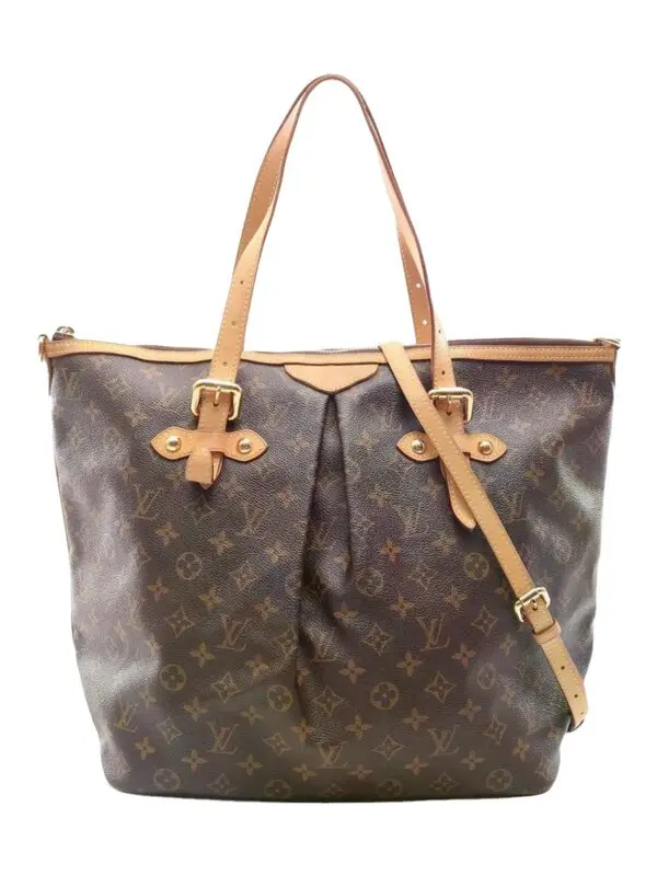 LOUIS VUITTON 2010 Monogram Palermo Shoulder Bag - Brown