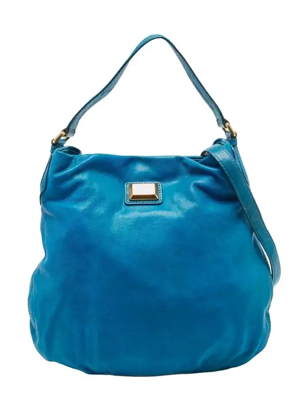 Marc Jacobs Leather Hillier Bag - Blue