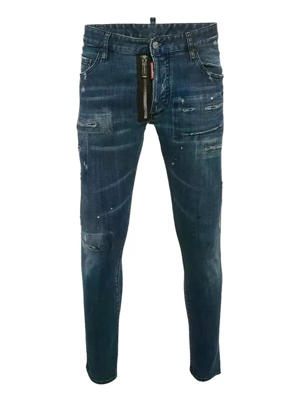 Dsquared2 Distressed-effect Jeans - Blue