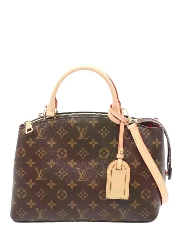 LOUIS VUITTON 2021 Petit Pale Pm Monogram Canvas Tote - Brown
