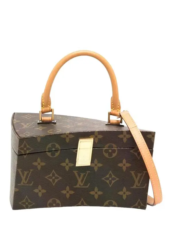 LOUIS VUITTON X Frank Gehry 2014 Monogram Twisted Box - Brown