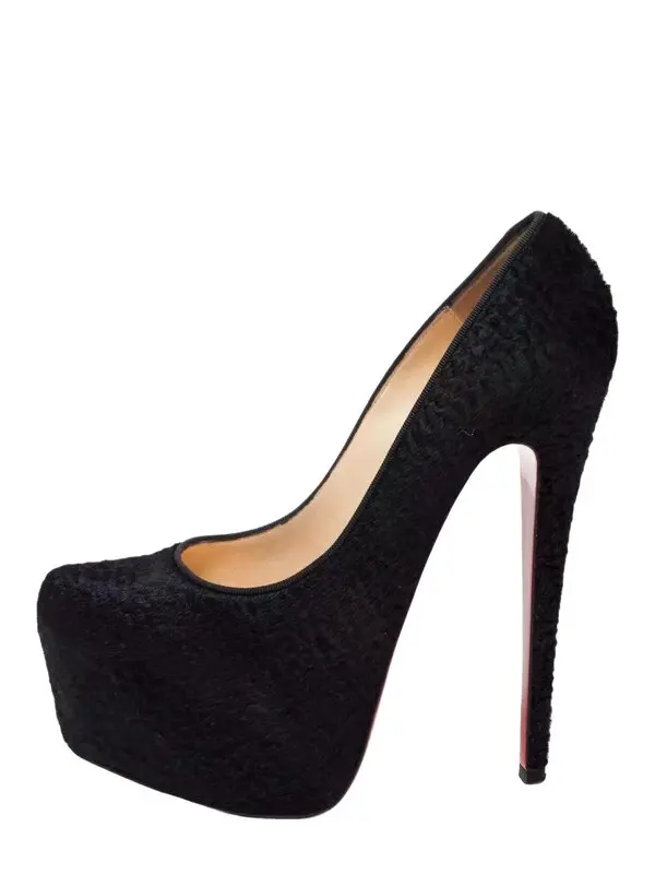 CHRISTIAN LOUBOUTIN 155mm Platform Pumps - Black