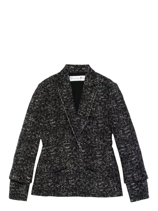 Dior 2010s Single-breasted Blazer - Black