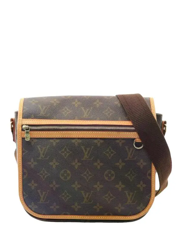 LOUIS VUITTON Bosforo Monogram Shoulder Bag - Brown