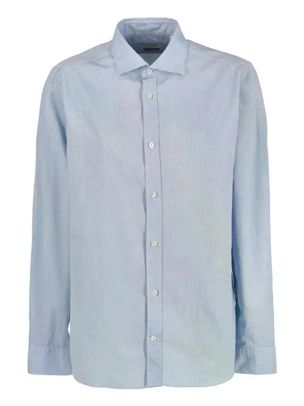 Vintage 2000s Long-sleeved Shirt - Blue
