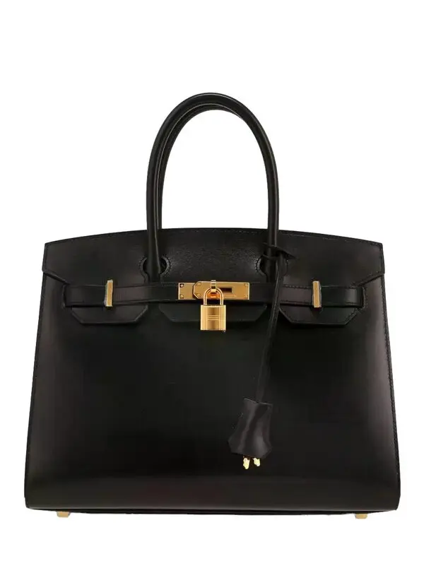 Hermès Birkin 30 Leather Tote - Black