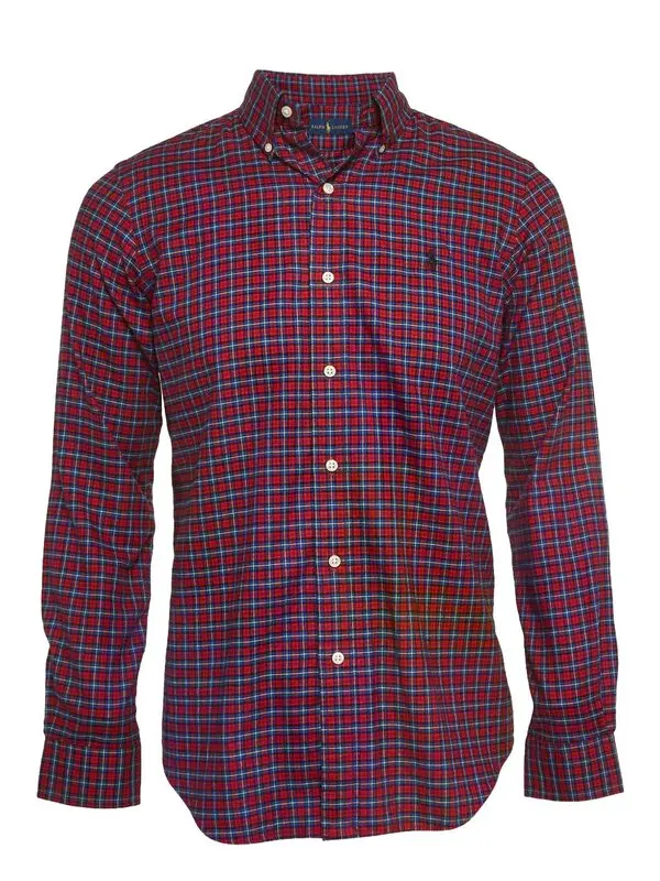 Polo Ralph Lauren Pre-owned Plaid Button-up Shirt - Red
