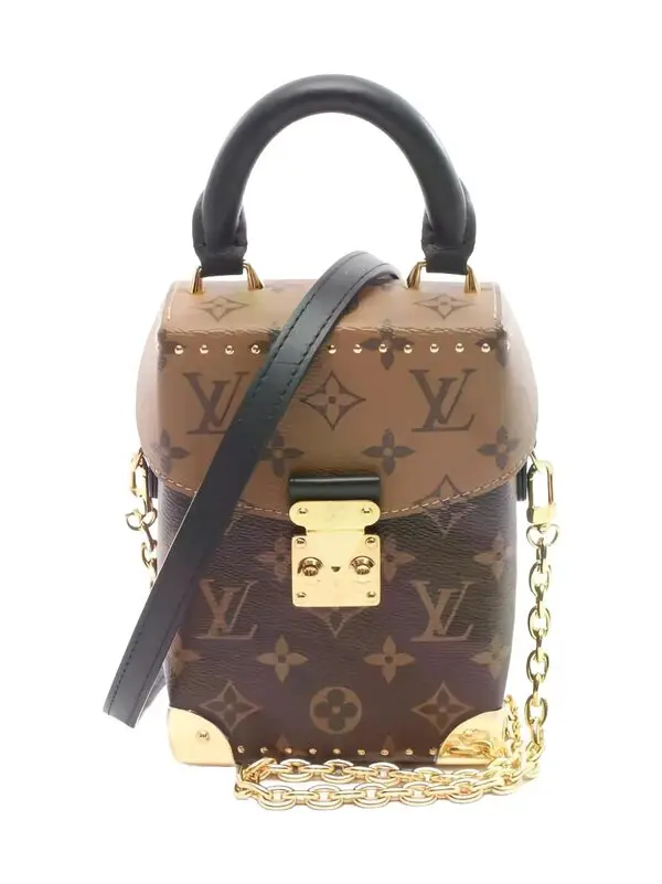 LOUIS VUITTON Camera Box Two-way Handbag - Brown