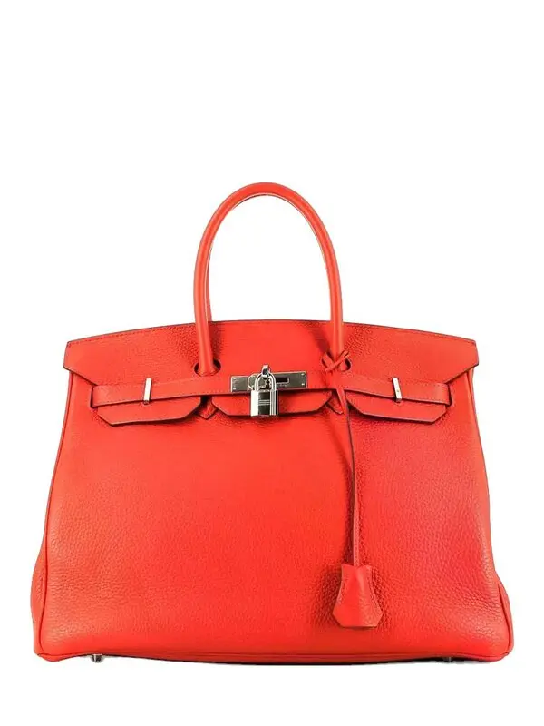 Hermès Birkin 35 Handbag - Red