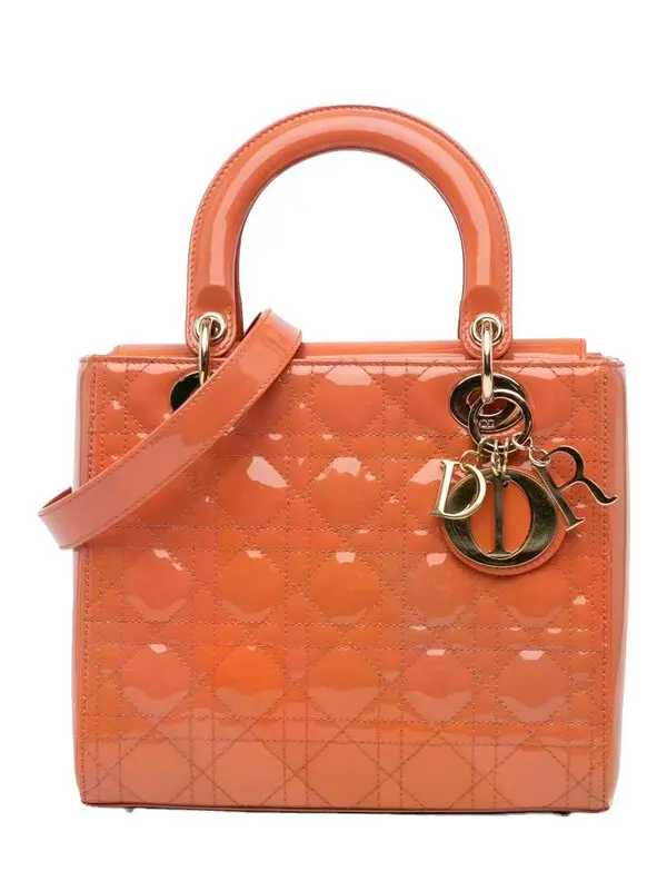 Dior Lady Satchel - Orange
