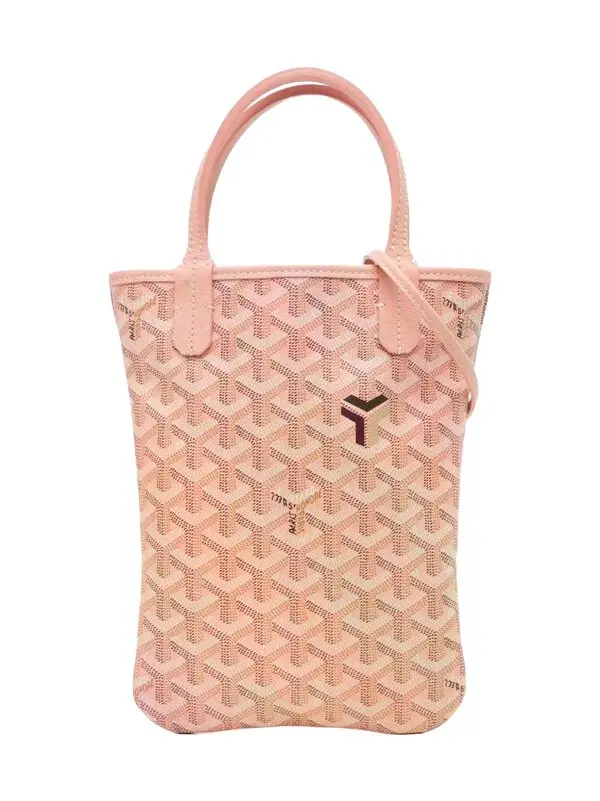Goyard 2022 Ine Poitiers Claire Voie Satchel - Pink