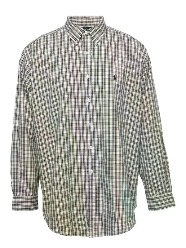 Polo Ralph Lauren Plaid Cotton Shirt - White