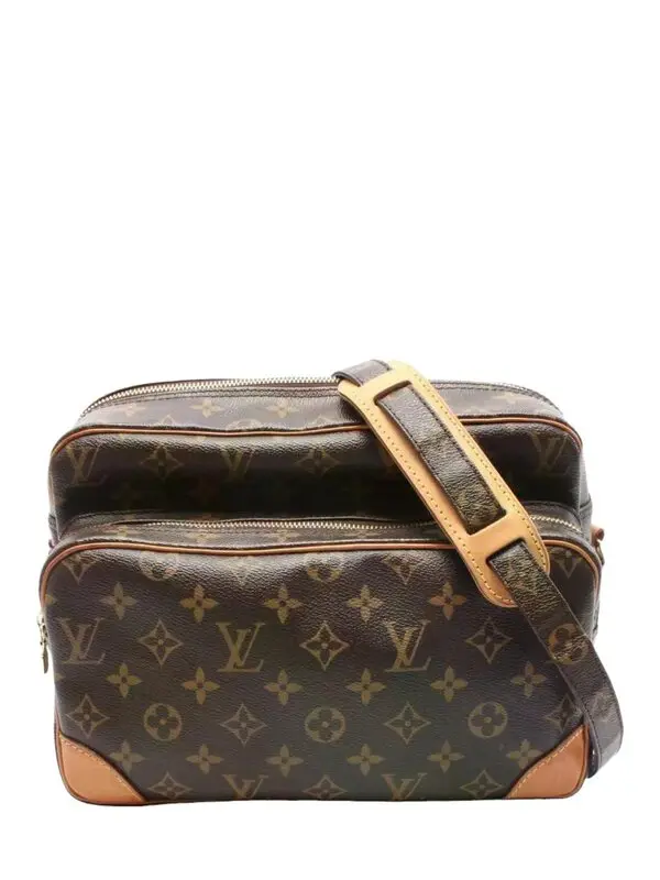 LOUIS VUITTON 2009 Nil Monogram Shoulder Bag - Brown