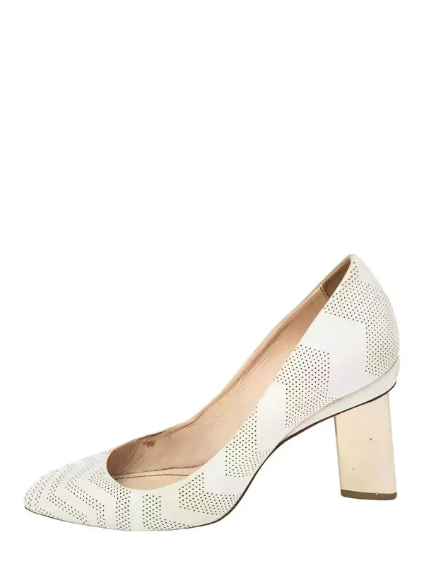 NICHOLAS KIRKWOOD 70mm Block-heel Pumps - White
