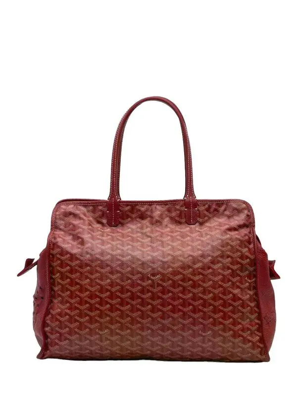 Goyard 2012 Sac Hardy Pet Carrier Pm - Red