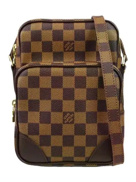 LOUIS VUITTON 2005 Amazon Shoulder Bag - Brown