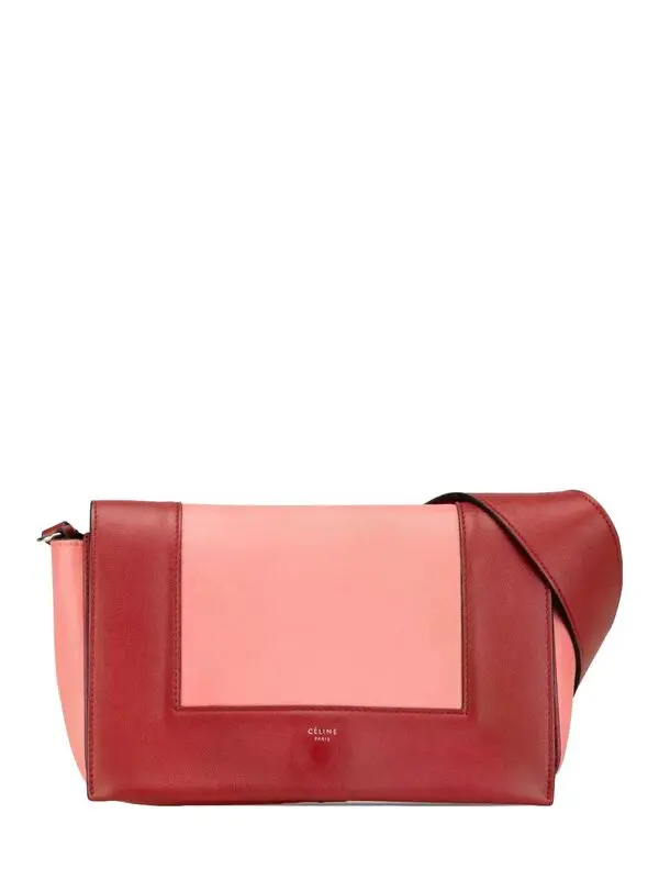 Celine 2018 Leather Frame Shoulder Bag - Pink