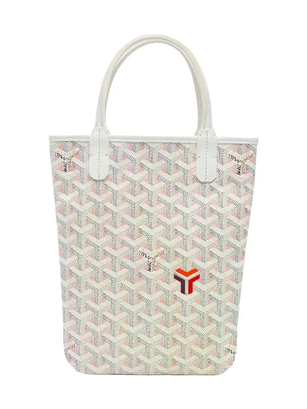 Goyard 2022 Ine Poitiers Claire Voie Satchel - White