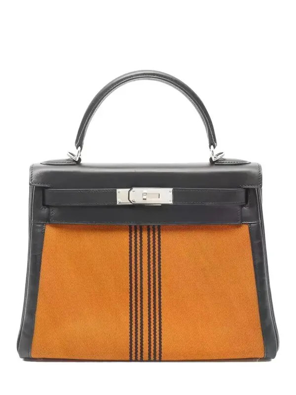 Hermès 2006 Kelly 28 Tote Bag - Orange